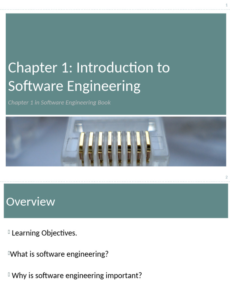 1-Introduction To Software Engineering | PDF | Software | Scalability