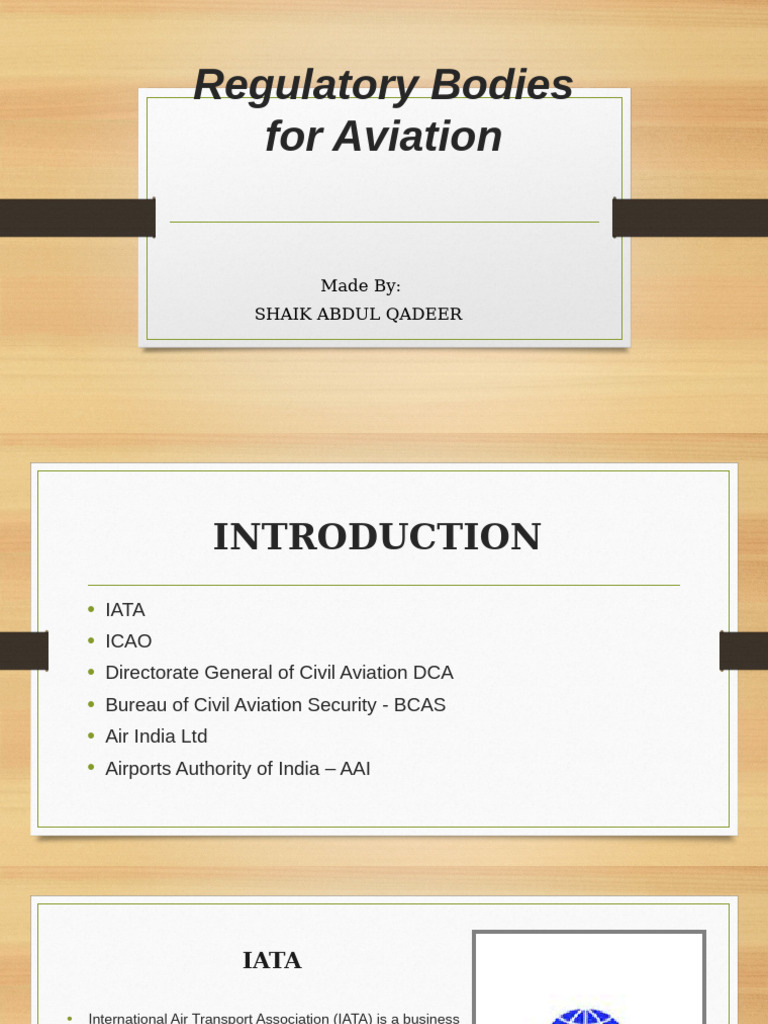 Key Aviation Regulatory Bodies in India | PDF | Civil Aviation | Aviation