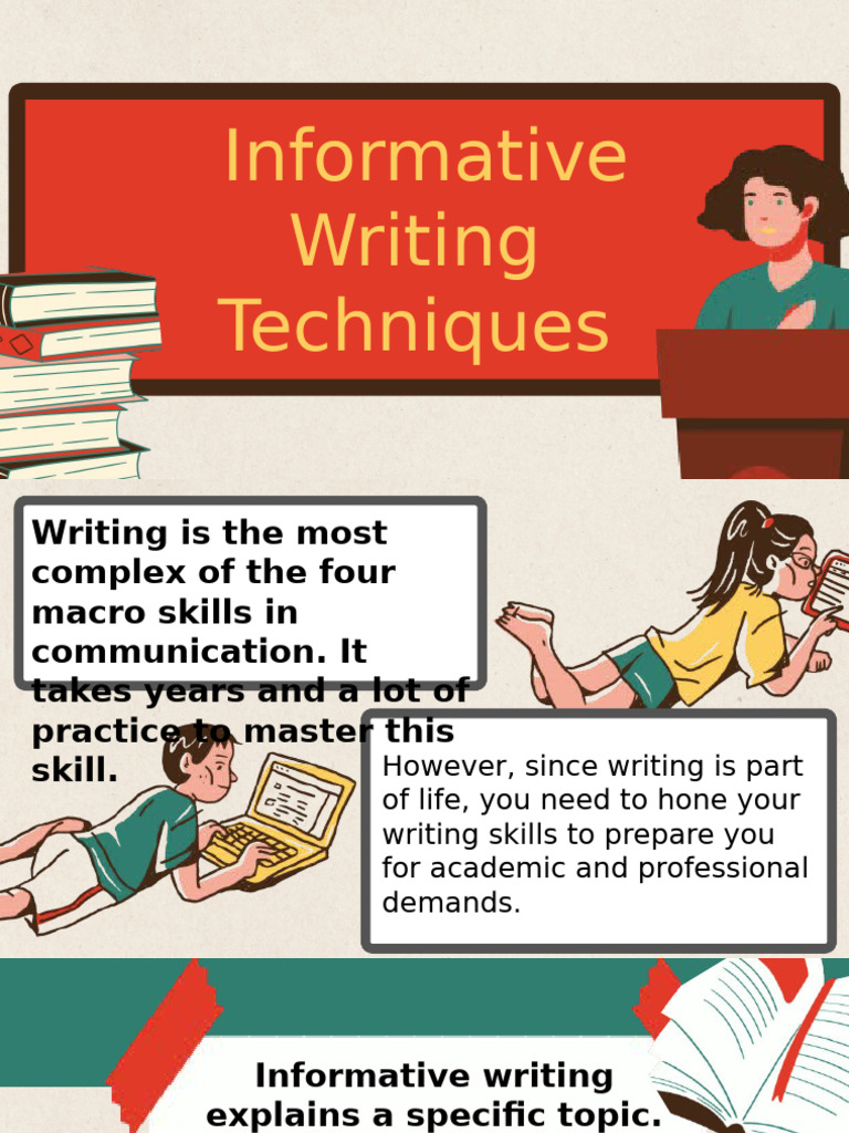 Informative Writing Techniques | PDF | Bias | Essays
