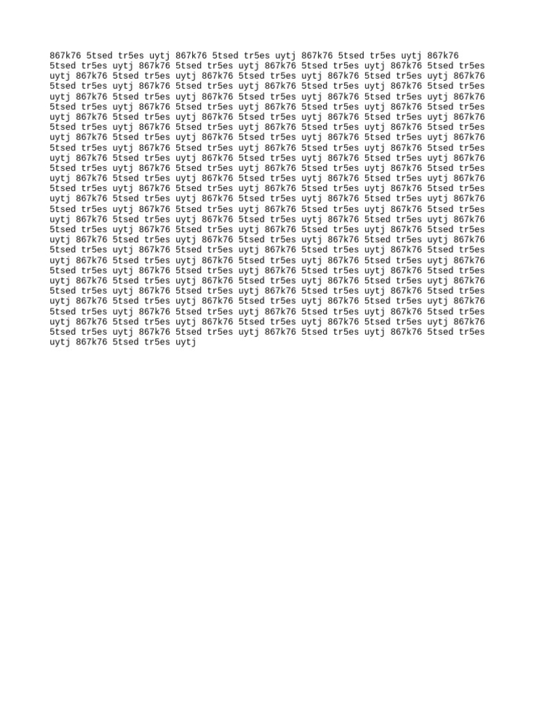 Repeated Text Analysis | PDF