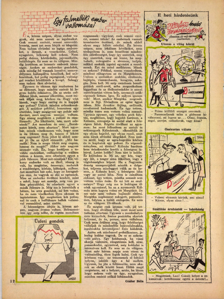 Ludas Matyi 1958 Harmadik 200 | PDF