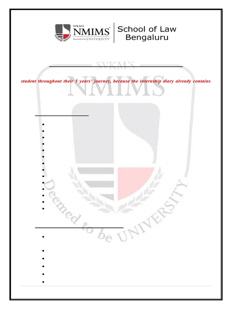 Final Internship Report Submission Guide | PDF | Publishing | Writing
