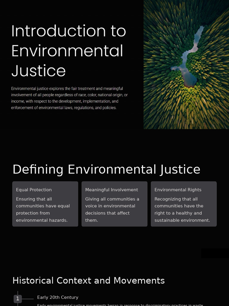 Understanding Environmental Justice Principles | PDF | Superfund ...