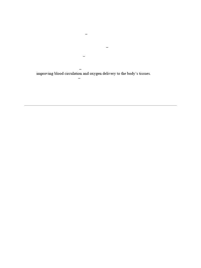 Benefits of Excercise - 3 | PDF