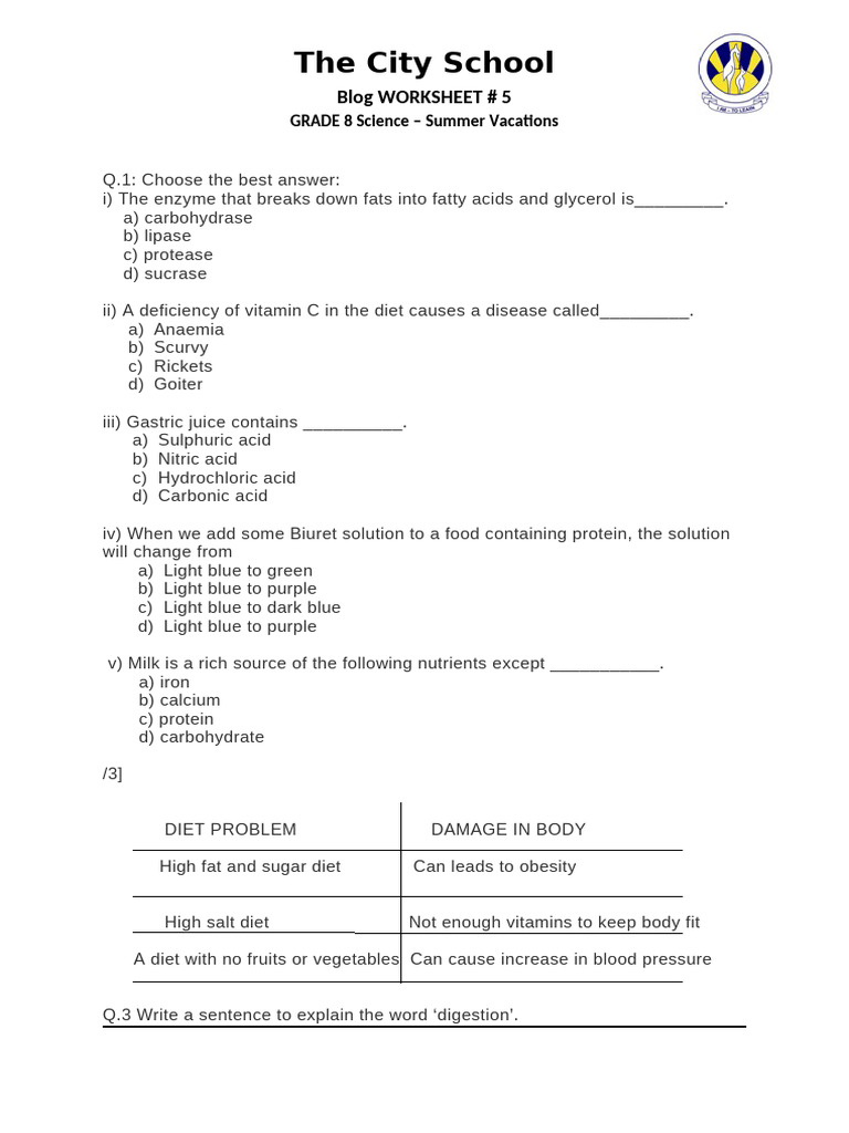 Grade 8 Science Quiz | PDF