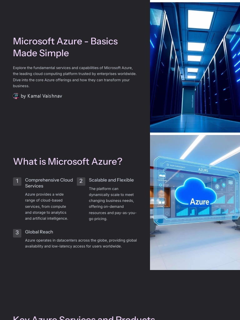 Microsoft-Azure-Basics-Made-Simple | PDF | Microsoft Azure | Computer ... Microsoft-Azure-Basics-Made-Simple | PDF | Microsoft Azure | Computer ...