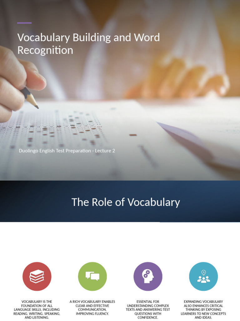 Duolingo Vocabulary Mastery Guide | PDF | Vocabulary | Flashcard