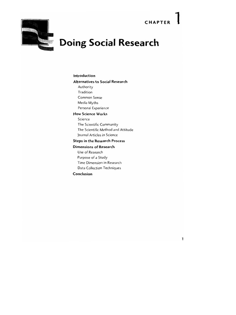 Doing Social Research | PDF | Science | Knowledge