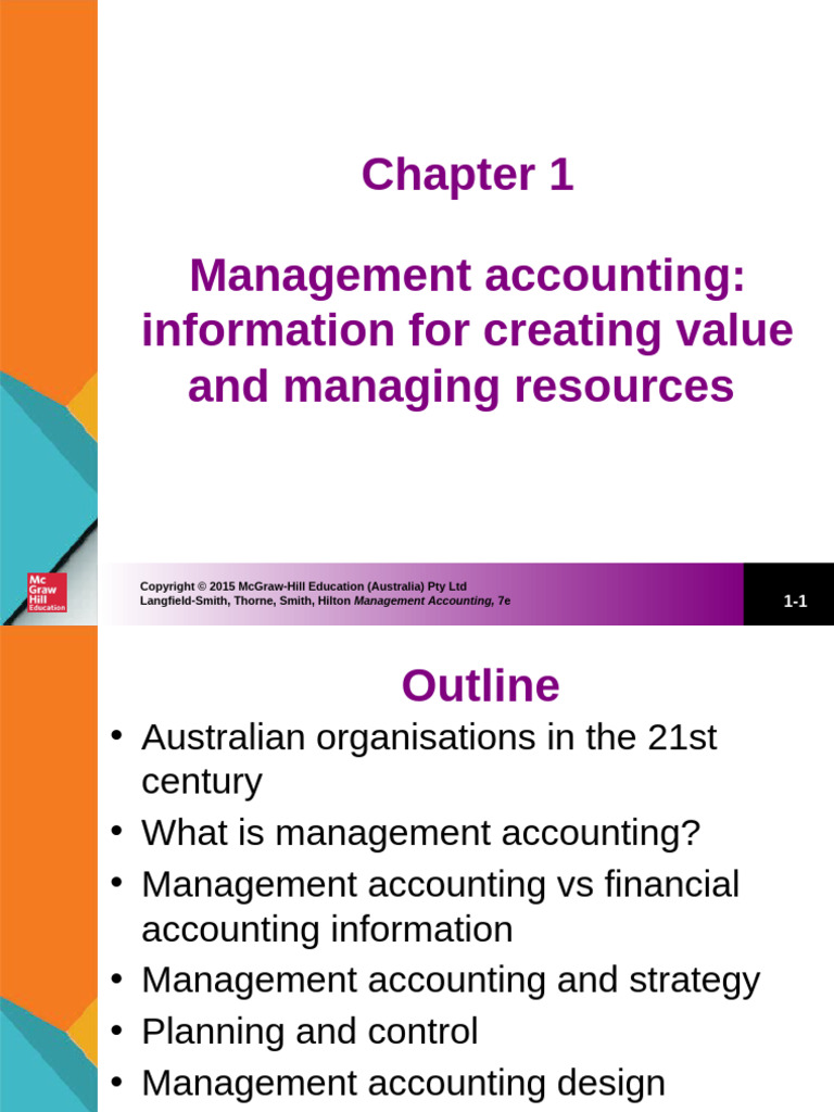 LangfieldSmith7e PPT ch01 | PDF | Management Accounting | Strategic Management