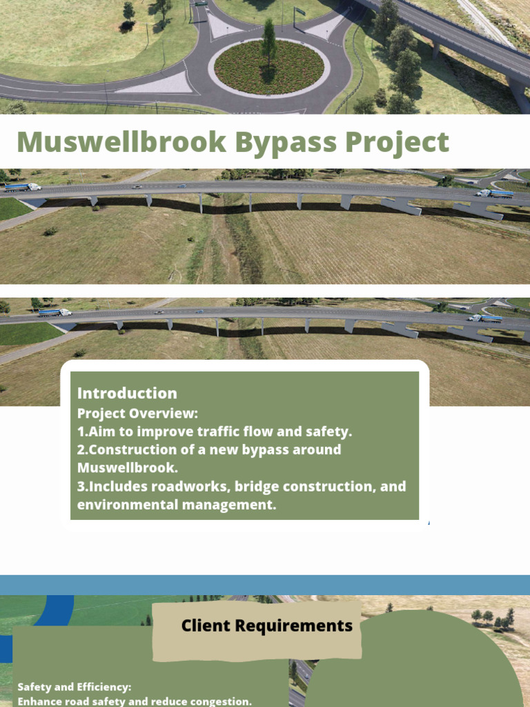 Muswellbrook Bypass project | PDF | Traffic | Road