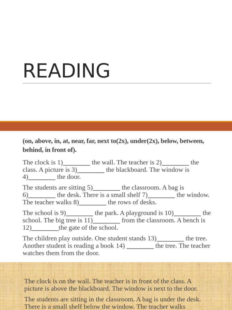 Reading | PDF