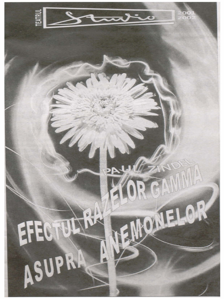 EFECTUL-RAZELOR-GAMMA-ASUPRA ANEMONELOR | PDF