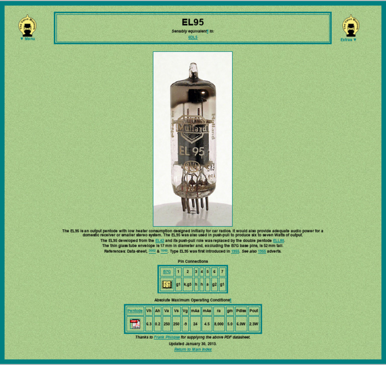 EL95 at The Valve Museum | PDF