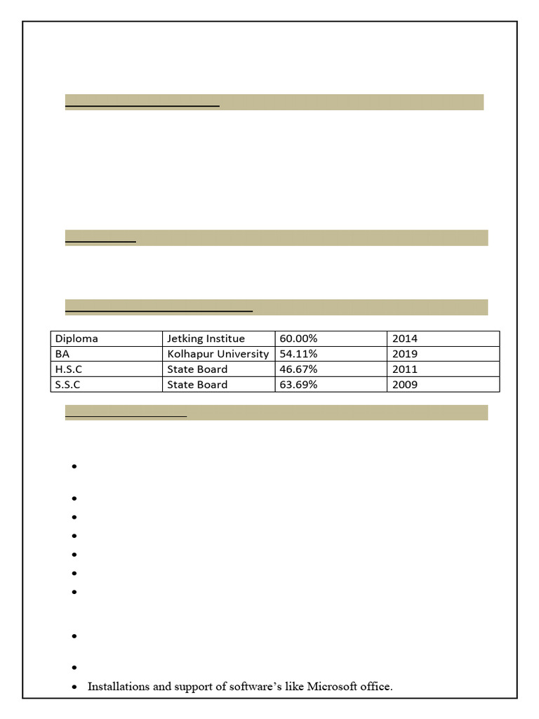 sushant Resume (1) | PDF | Active Directory | User (Computing)