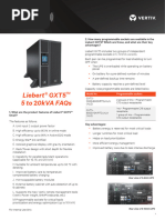Vertiv GXT5 UPS 750VA To 3kVA User Manual | PDF | Power Inverter | Ac Power Plugs And Sockets