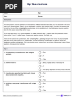 BIS/BAS Scales: Behavioral Assessment | PDF | Emotions | Psychological ...