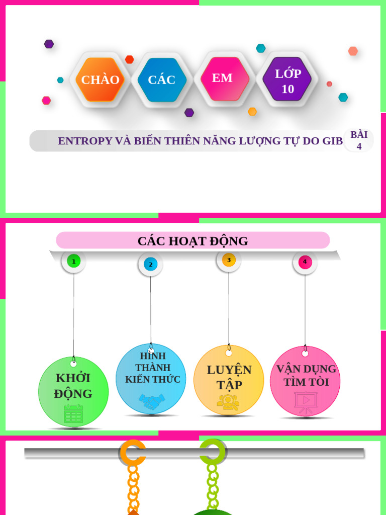 Bài Giảng Điện Tử Chuyên Đề Hóa 10 - CTST Bai4 - Entropy-BienthiennangluongtudoGibbs -Tiet1,2 | PDF