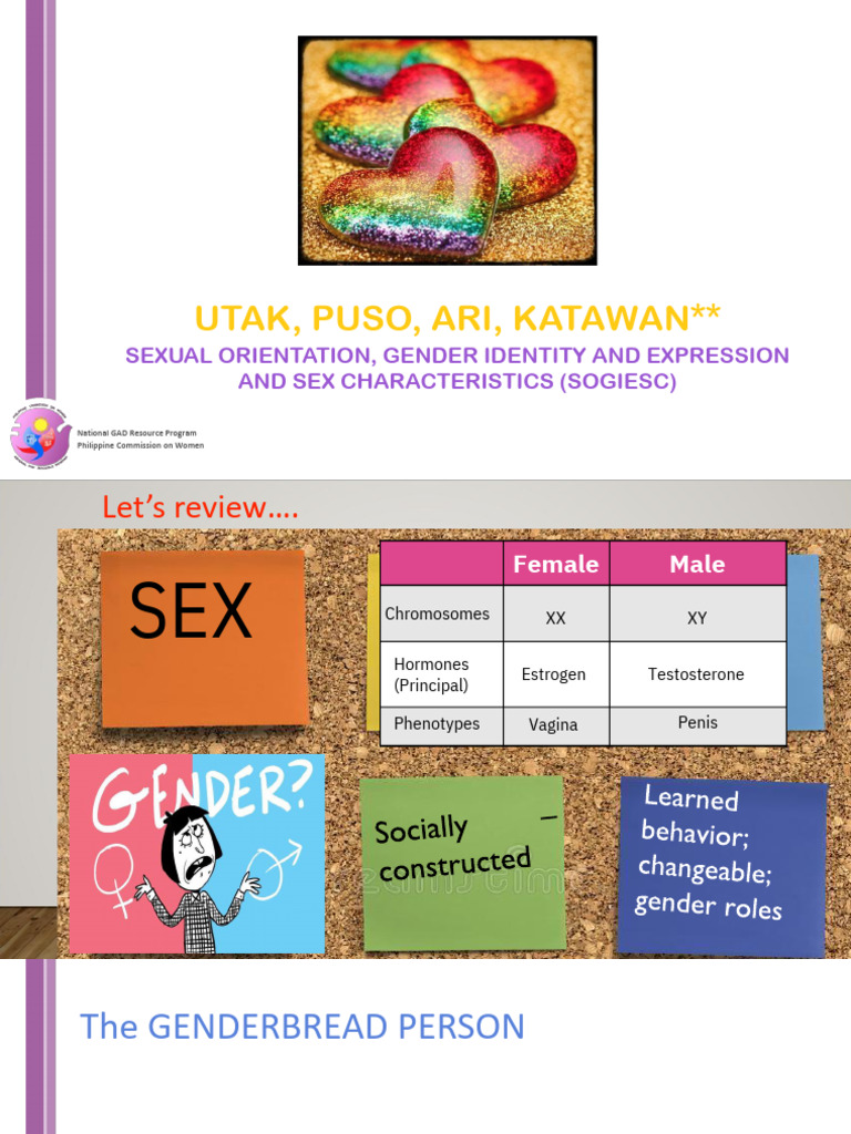 Understanding SOGIESC in the Philippines | PDF | Transgender | LGBTQIA+ ...