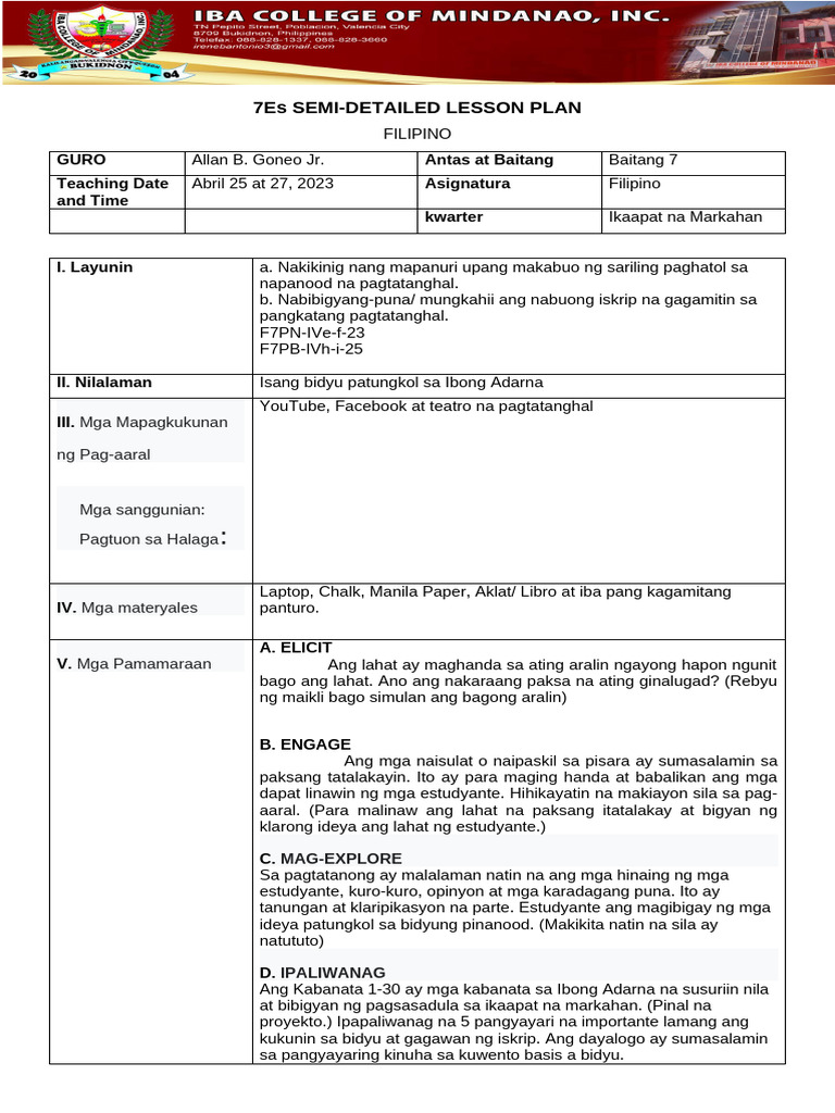 7es 4TH GRADING | PDF