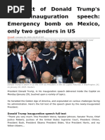 George W. Bush - 911 Address To The Nation | PDF | September 11 Attacks