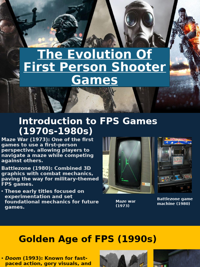 Evolution of FPS Games Through Decades | PDF | Electronic Games | Video ...