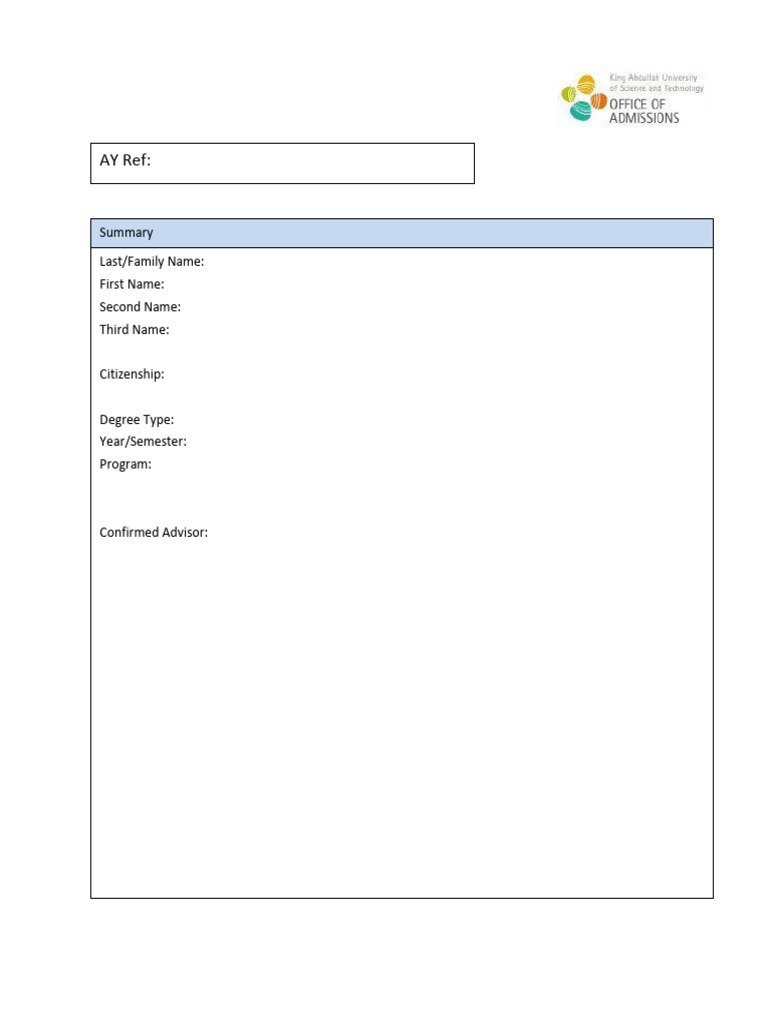 Application KAUST_7279890 | PDF | Graduate Record Examinations | Science