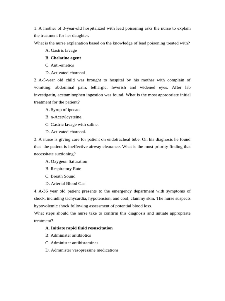 Medical Surgical Nursing | PDF | Blood Pressure | Shock (Circulatory)