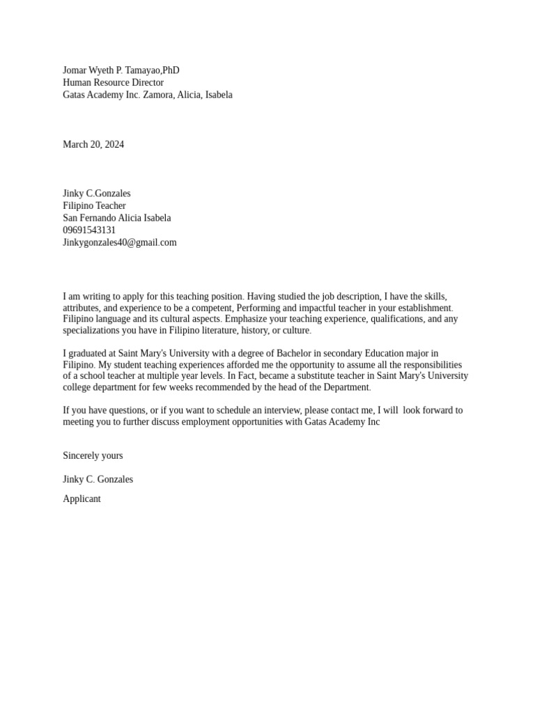 jinky print interview | PDF