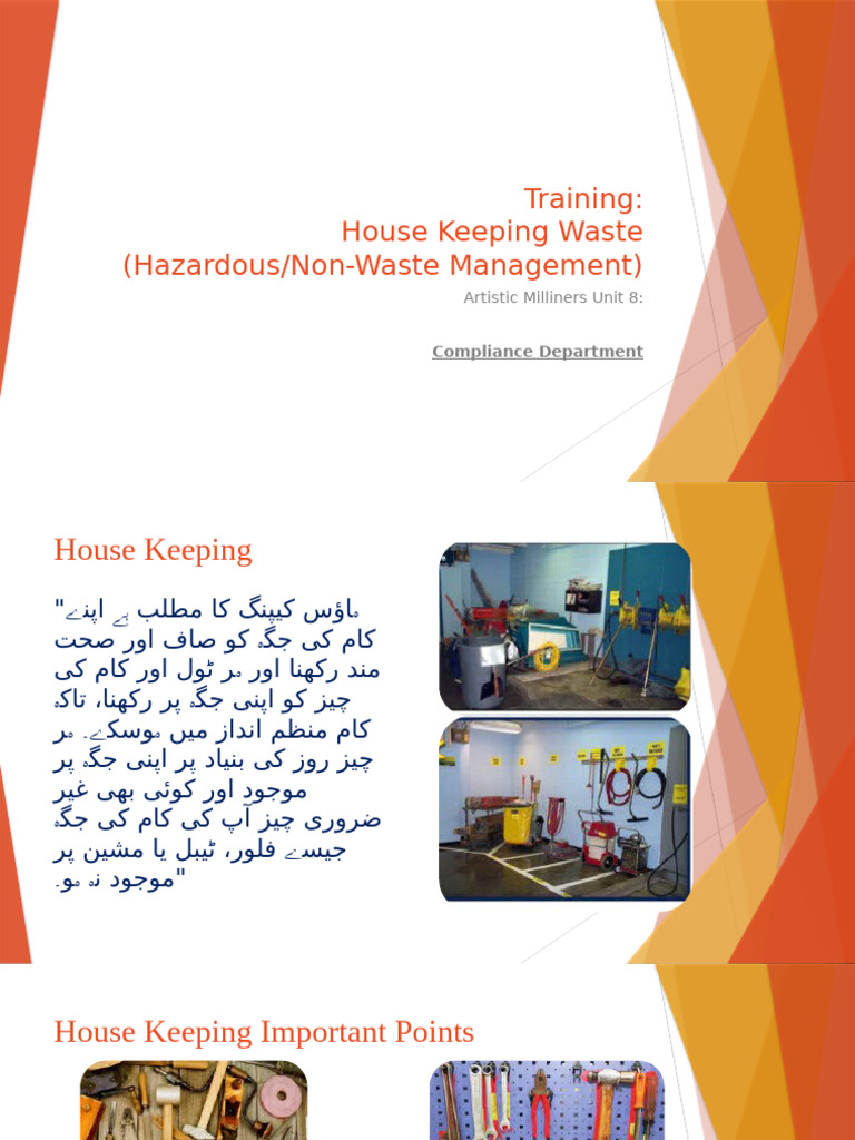 2.Waste Management & House Keeping | PDF