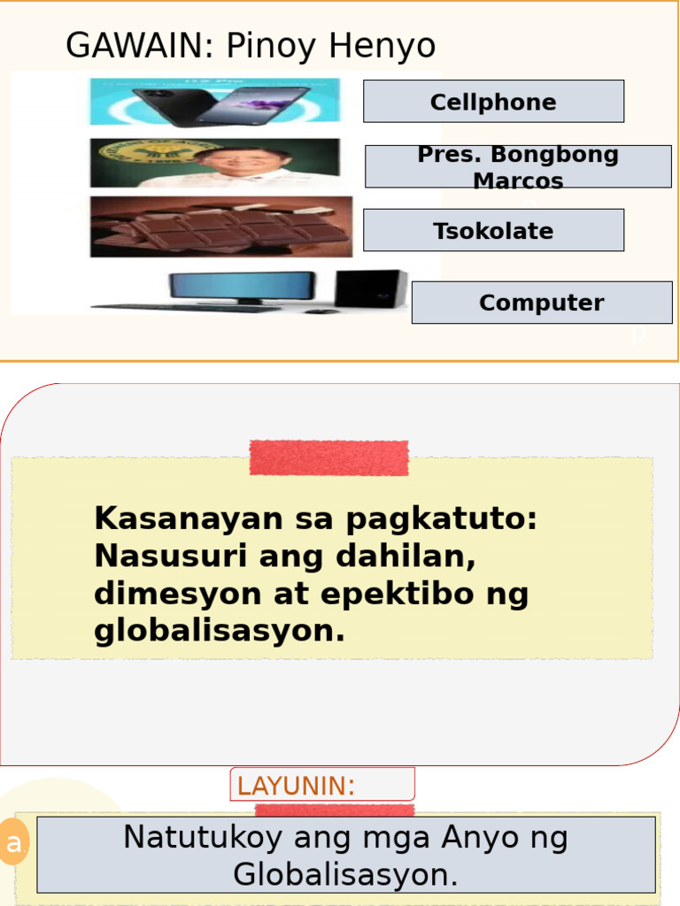 Anyo NG Globalisasyon 2 | PDF