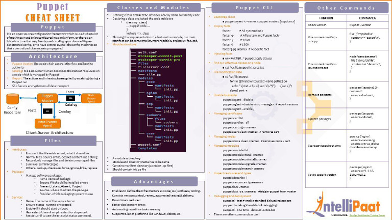 Puppet Cheatsheet | PDF