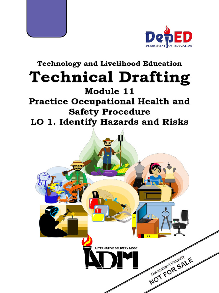 Tle Techdraft Q1 Mod11 V3 Pdf Hazards Drawing