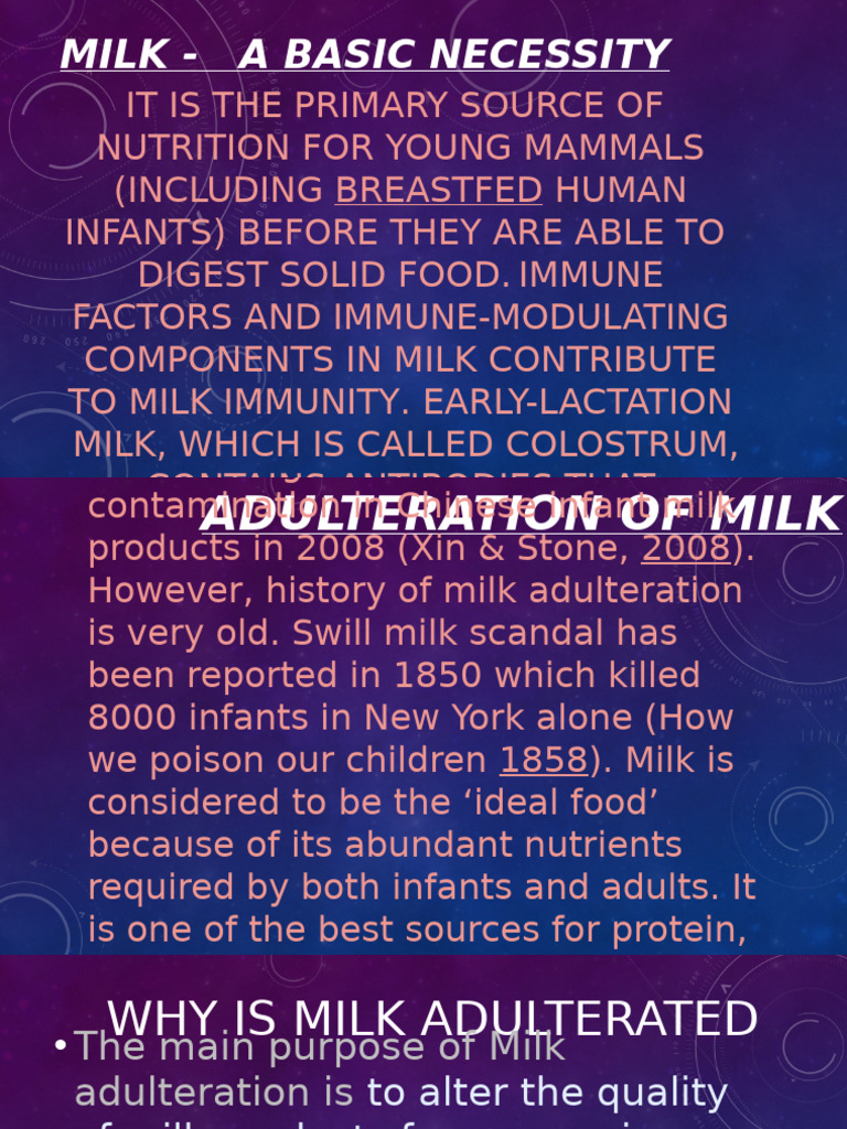 Milavati Milk | PDF