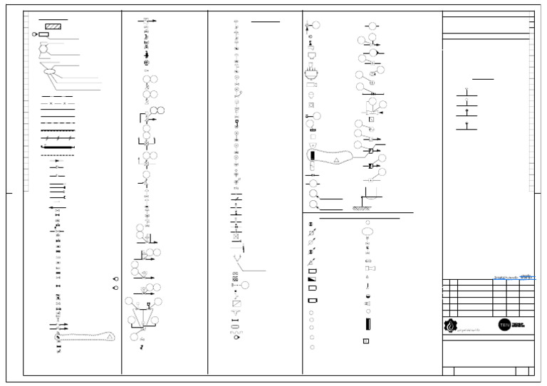 Assiut Hydrocracking P&ID Symbols Guide | PDF | Valve | Mechanical ...