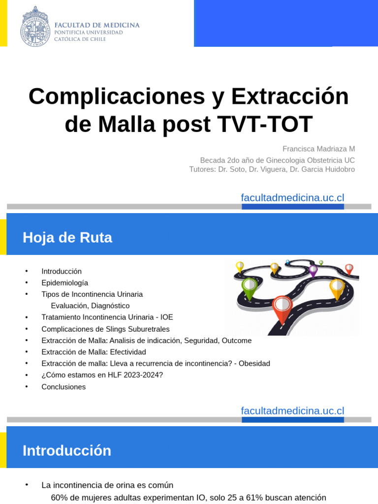 Reseccion de Malla Post Tvt | PDF | Urología | Medicina