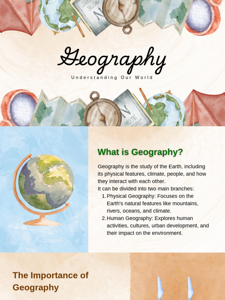 Introduction to Geography Basics | PDF | Geography | Earth