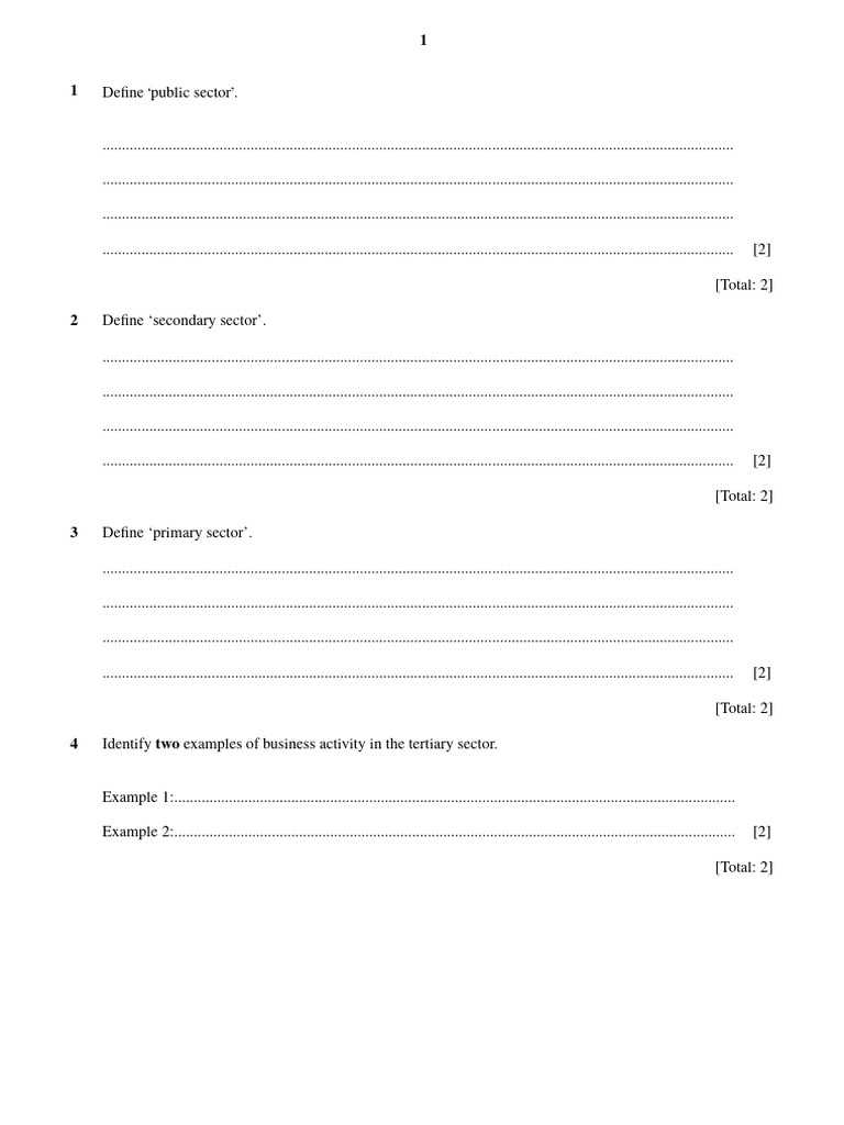 CH 2 Classification of Business | PDF | Economic Sectors | Economies