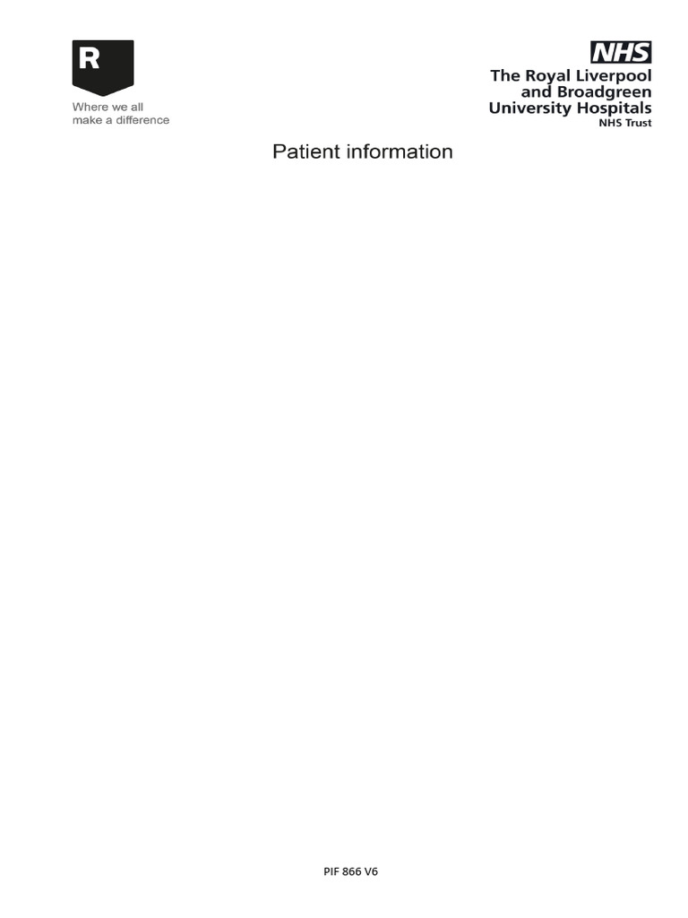 Examination Under Anaesthetic of Nose and or Post Nasal Space | PDF ...