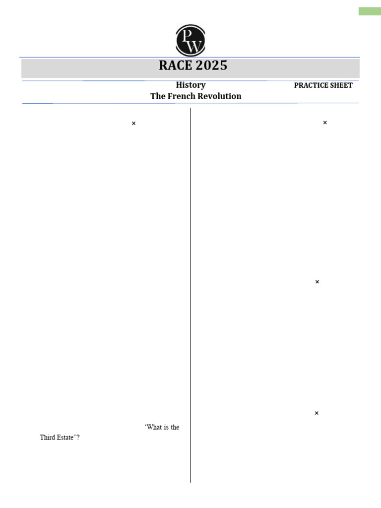 67693720b8aa8717cb94c10f ## History The French Revolution Practi | PDF | French Revolution ...