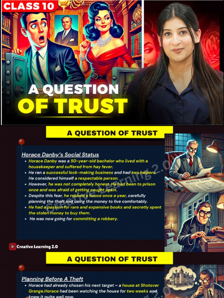 a question of trust | PDF