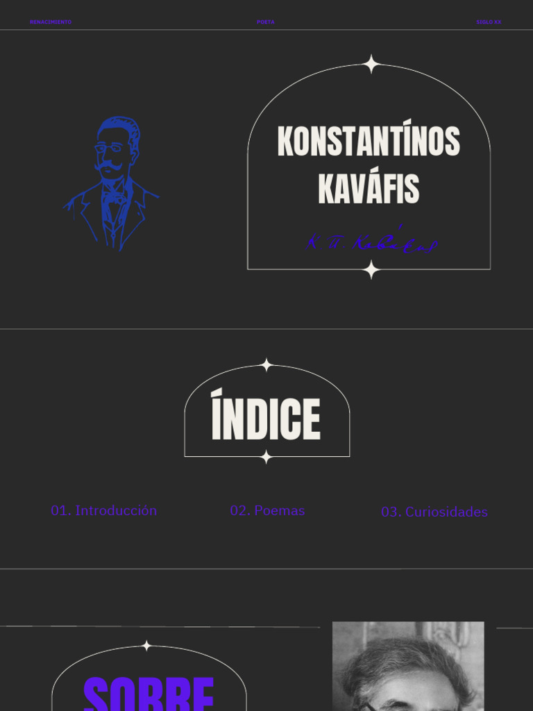 Konstantínos Kaváfis | PDF