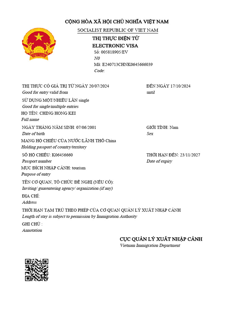 Ching Hong Kei | PDF