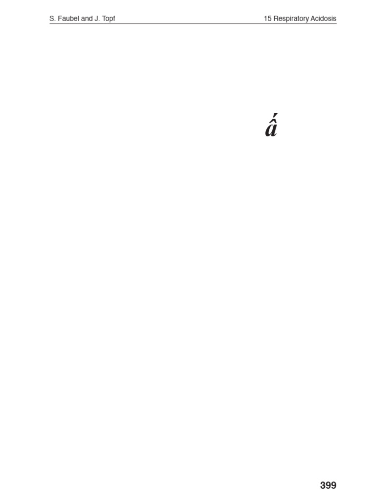 Chương 15 Toan hô hấp | PDF