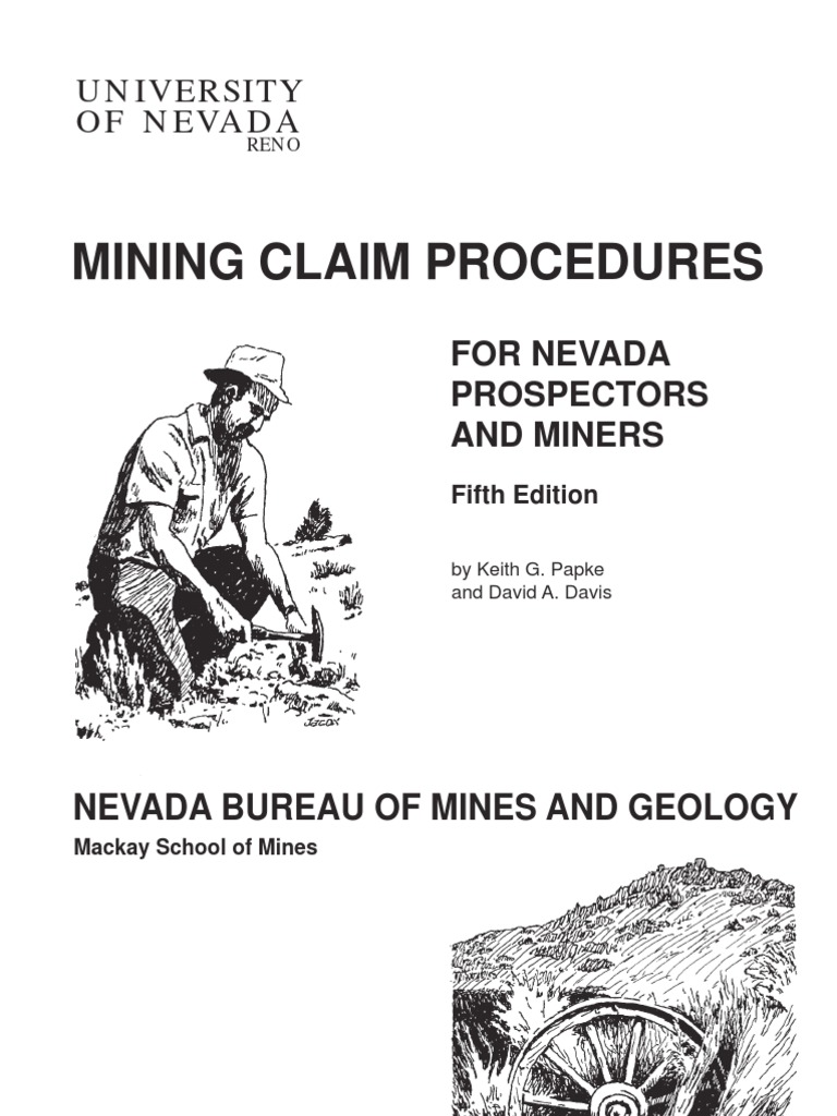 Mining Claims | PDF | Bureau Of Land Management | Prospecting