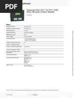 PowerLogic P3U30 Relay Specs Guide | PDF | Relay | Sustainability