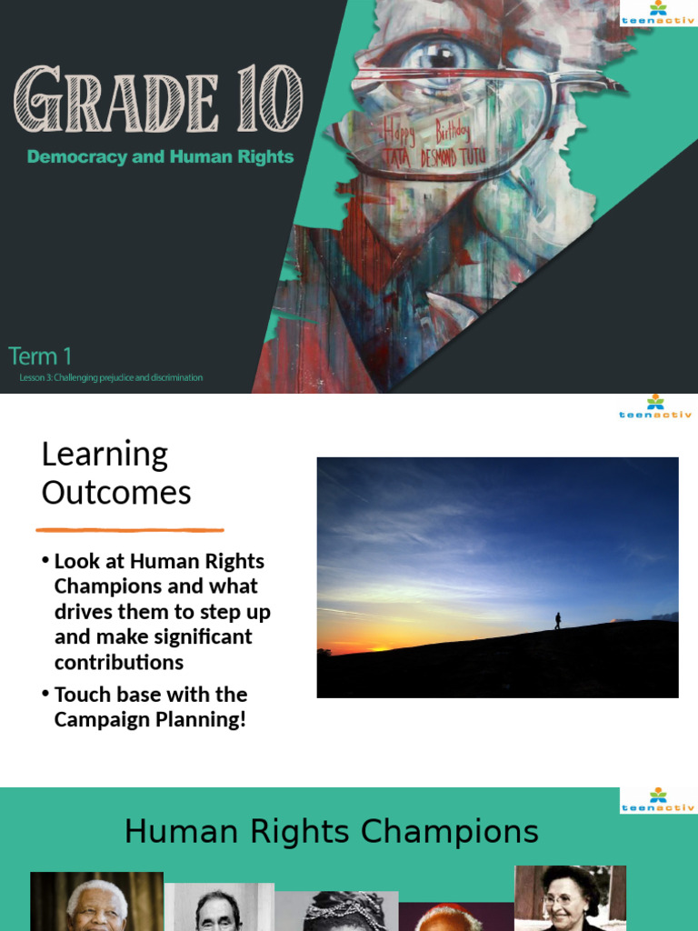 Human Rights Champions Campaign Guide | PDF