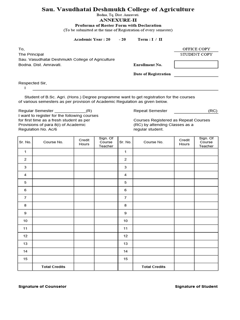 1592044635.549-Roster Form | PDF | Course Credit | Educational Stages