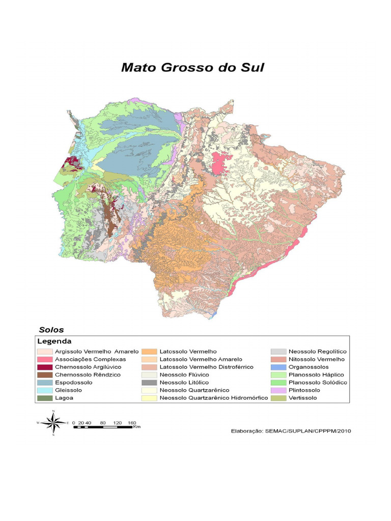 Mapa de Campo Grande | PDF