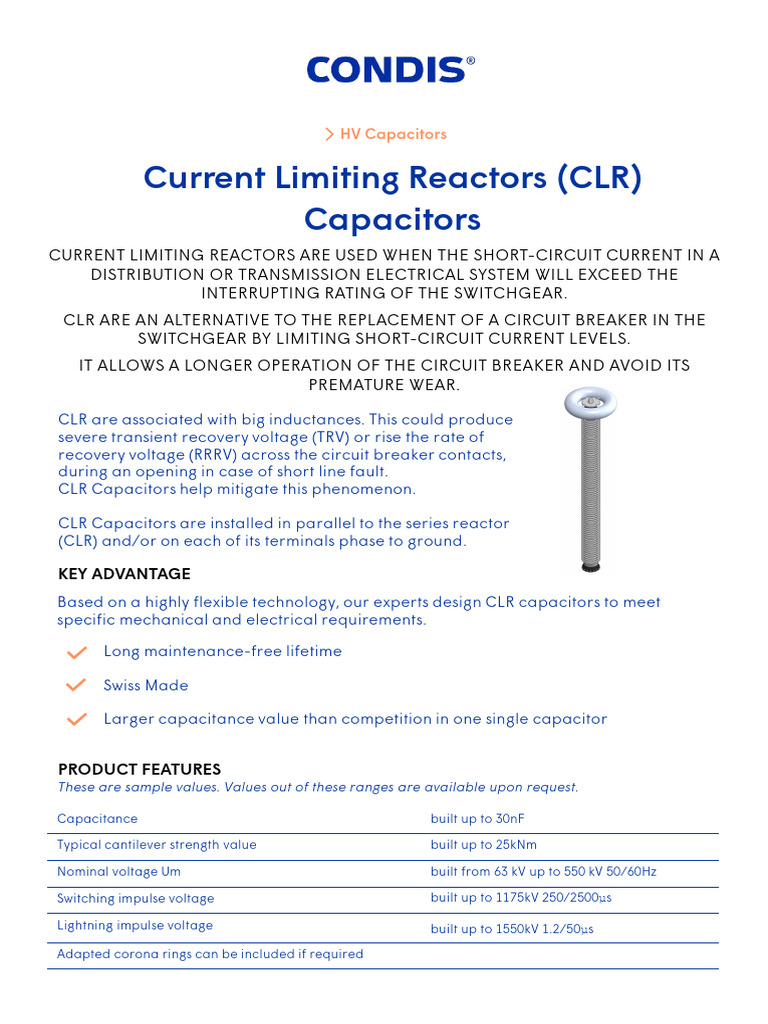 Product-Sheet CLR | PDF