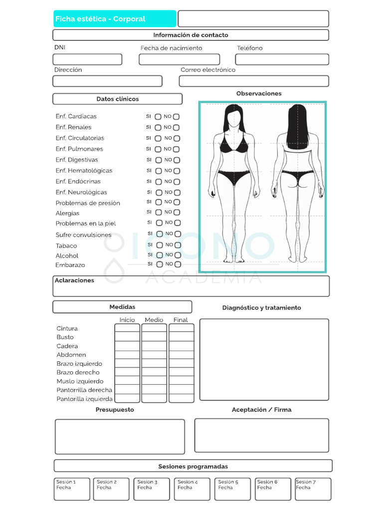 Ficha-Estetica - Ary | PDF